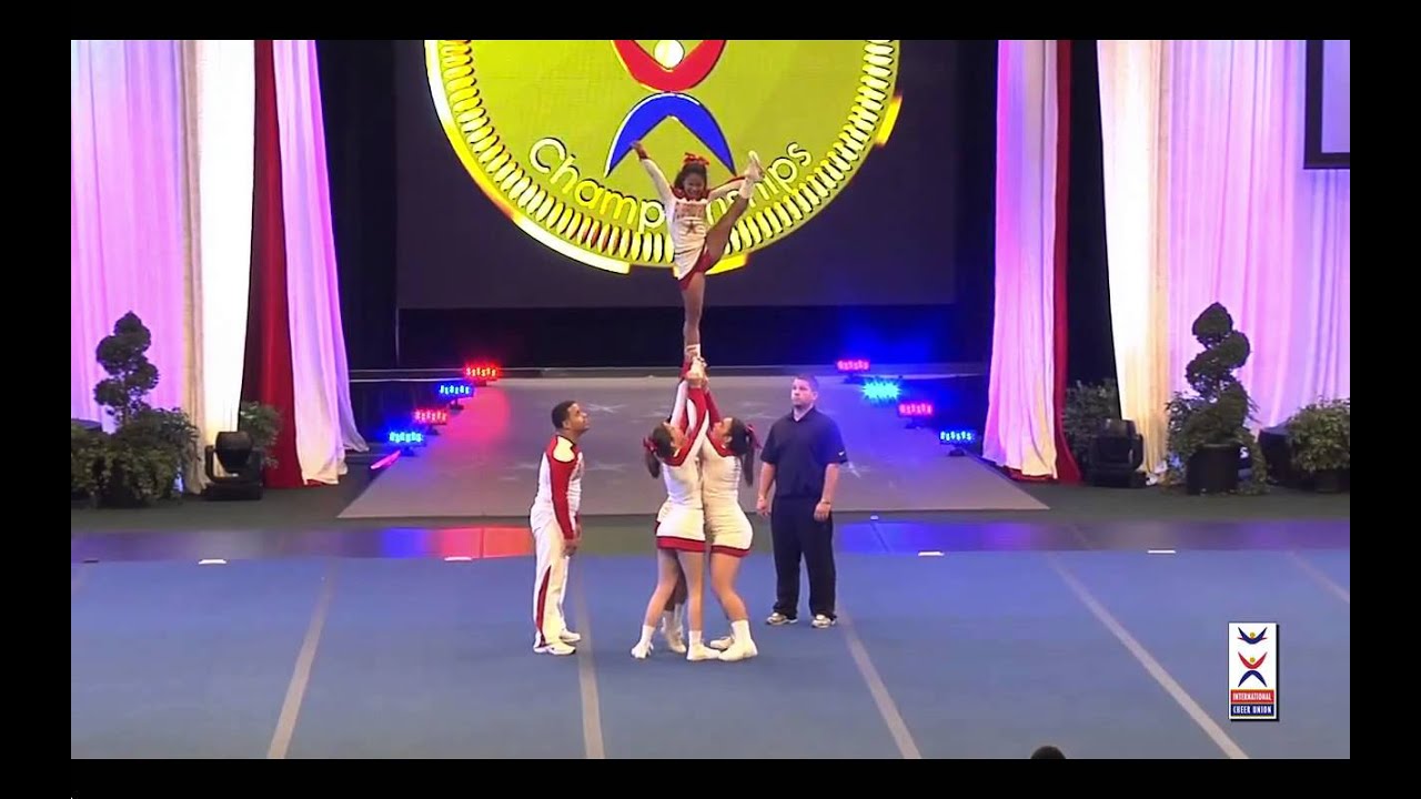 Team Puerto Rico AG Group Stunt - Cheer Worlds 2014 - YouTube