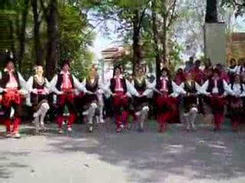 bosnian serb dancers in banja luka - YouTube