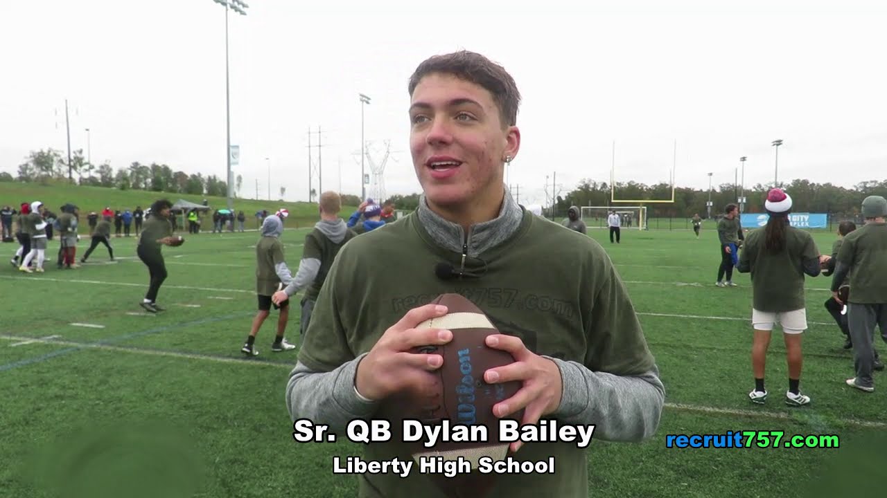 The Proving Ground: Liberty High Sr. QB Dylan Bailey Intv - YouTube