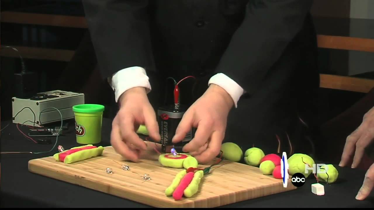 Squishy Electrical Circuits with Play-doh - YouTube