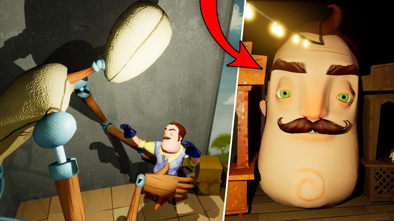 Hello Neighbor - Neighbor Fun Friend | Full Gameplay - YouTube