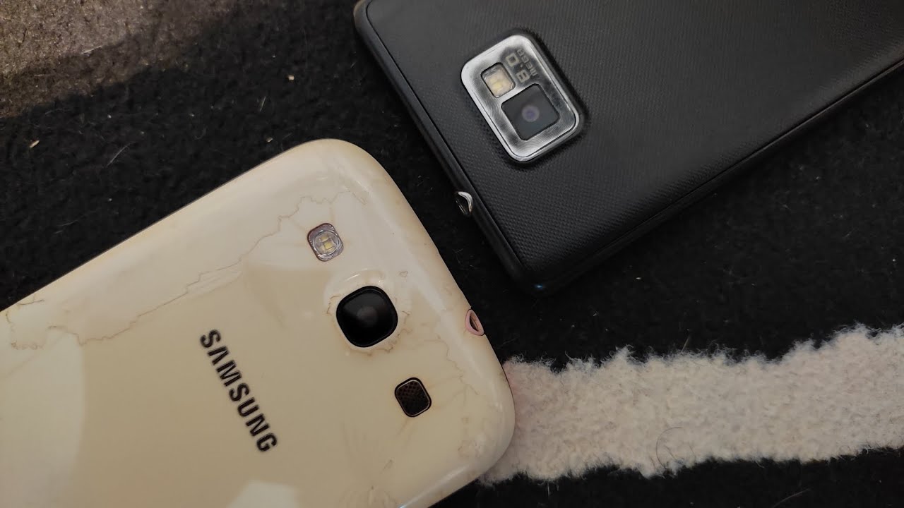 My Samsung Galaxy S3 & S2 | What happened? - YouTube
