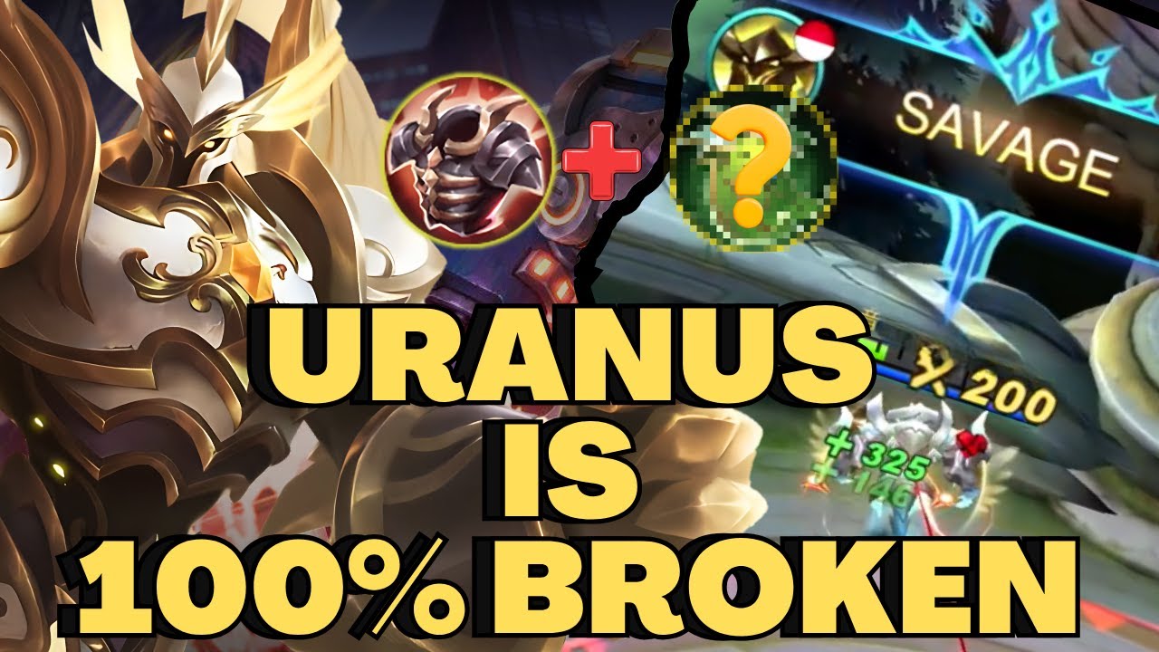Uranus is the new META?! I How To Play Uranus Jungle I item Build I ...