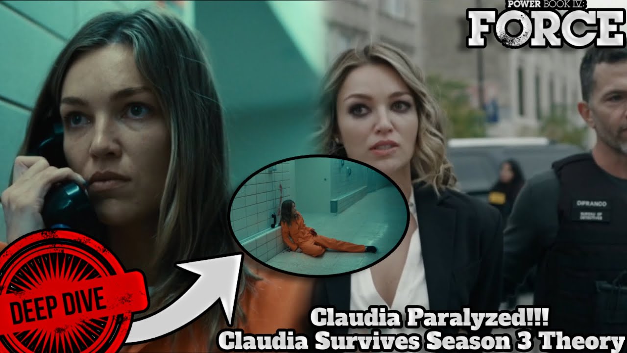 SPOILERS Claudia SURVIVES Power Book IV Force Season 3?? | Claudia is ...