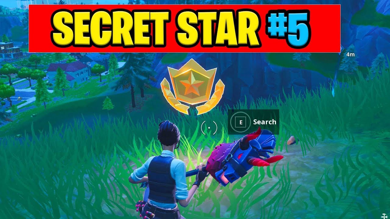 Find The Secret Battle Star in loading Screen #5 Season 9 Fortnite ...