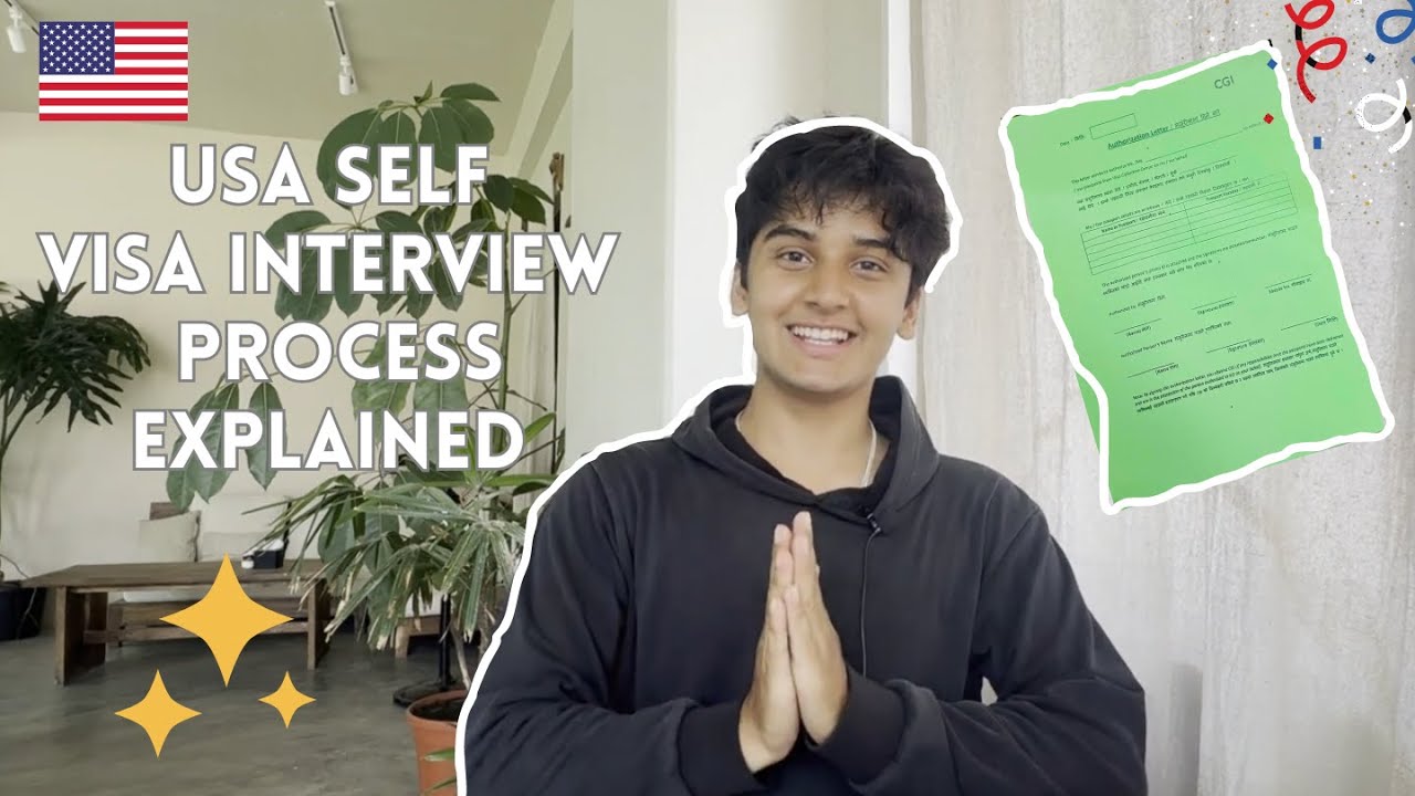 Full USA self visa interview process explained || Self apply || #usa # ...