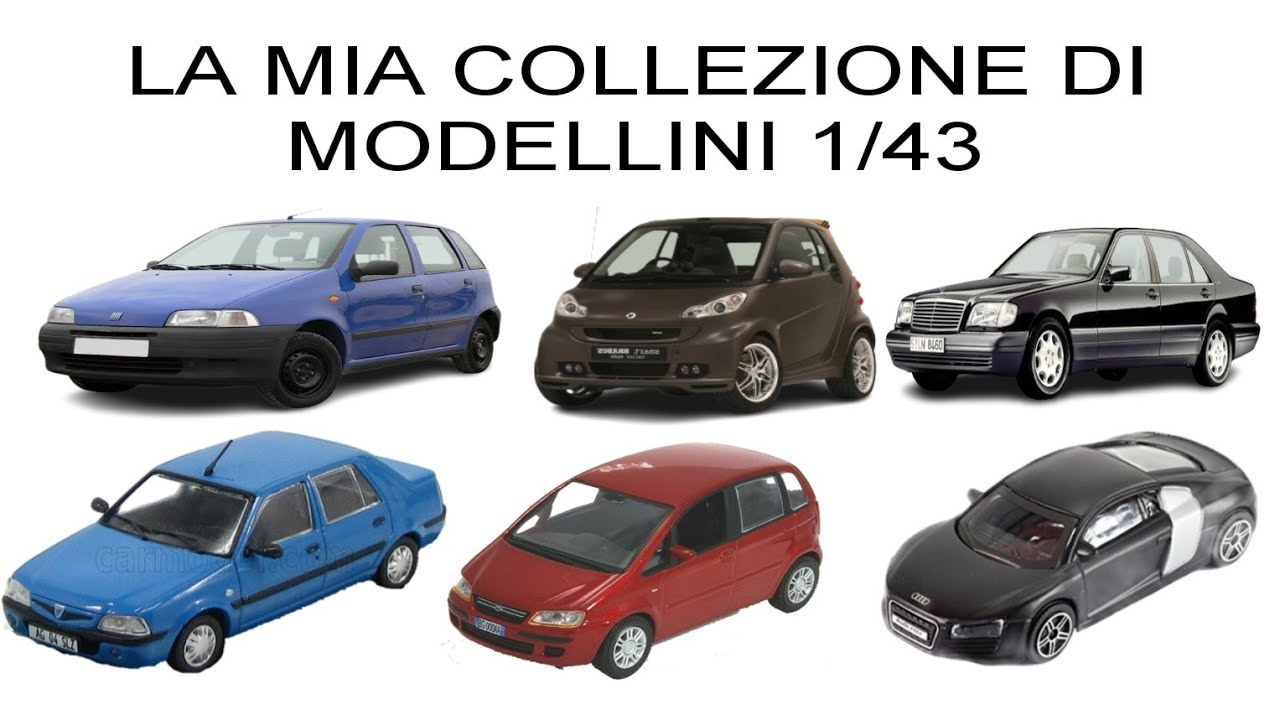 PARTE 1 - La mia collezione di modellini auto SCALA 1/43 - YouTube