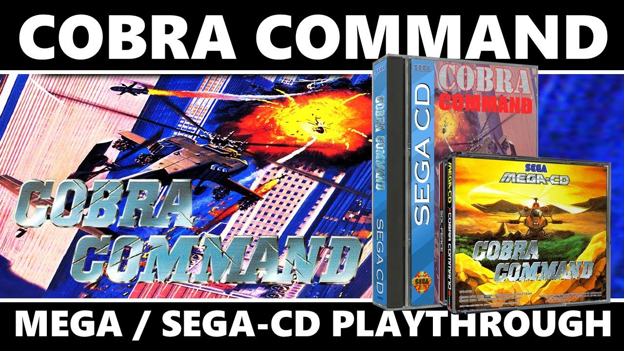 SEGA CD - COBRA COMMAND (No Commentary) - YouTube