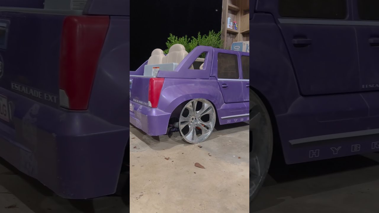 Power Wheels Escalade About To Go To Far