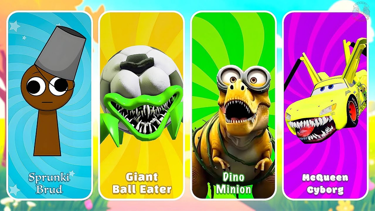 MONSTER BATTLE ⚔️Spurnki Brud, Giant Ball Eater, Dino Minion and ...