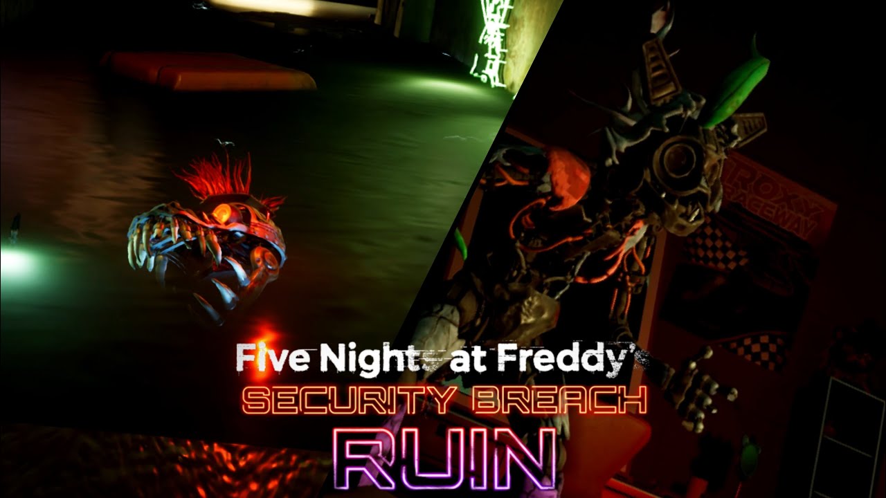 THE END OF MONTY | Five Nights at Freddy's: Security Breach - Ruin DLC ...