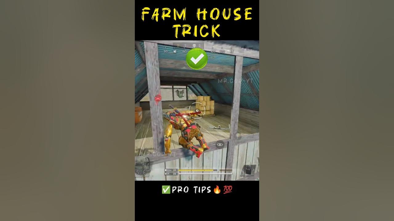 Try Farm House Trick💪Pro Settings in CODM BR💯🔥🤕CODM Pro Setting #shorts #codmbr #codm #ff #ogcod ...