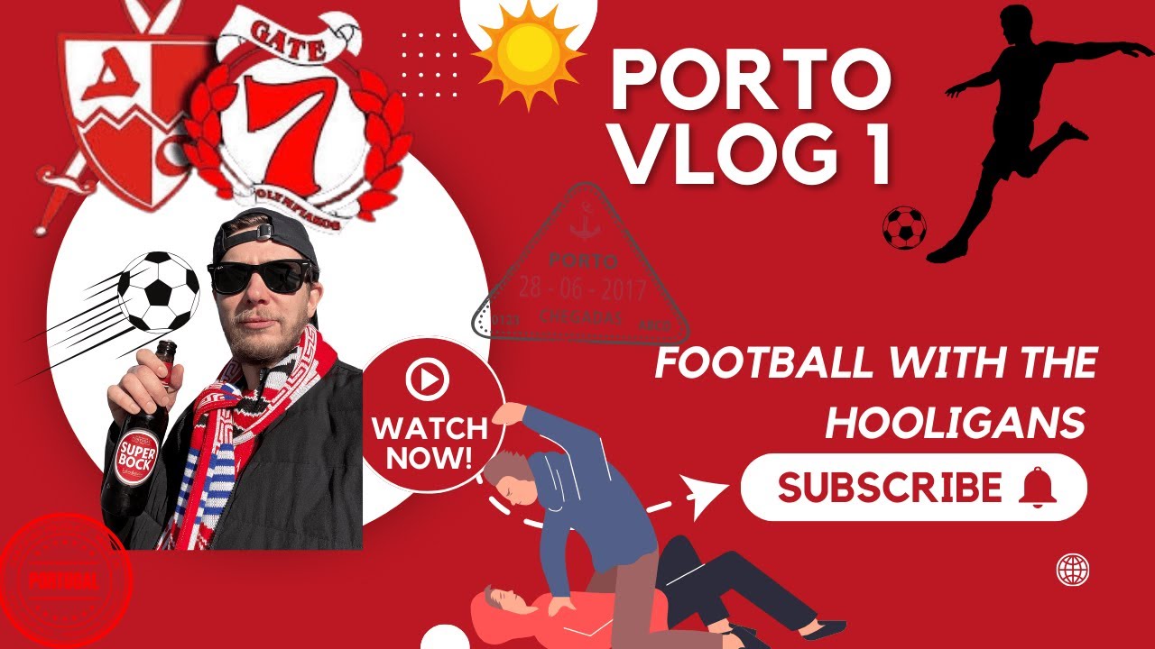 I flew to Porto to watch Olympiacos with Gate 7 Ultras! - YouTube