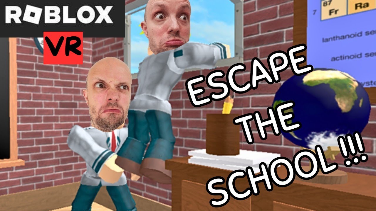 Roblox VR | First Person Escape School Obby! (NEW) | Quest 2 Full ...