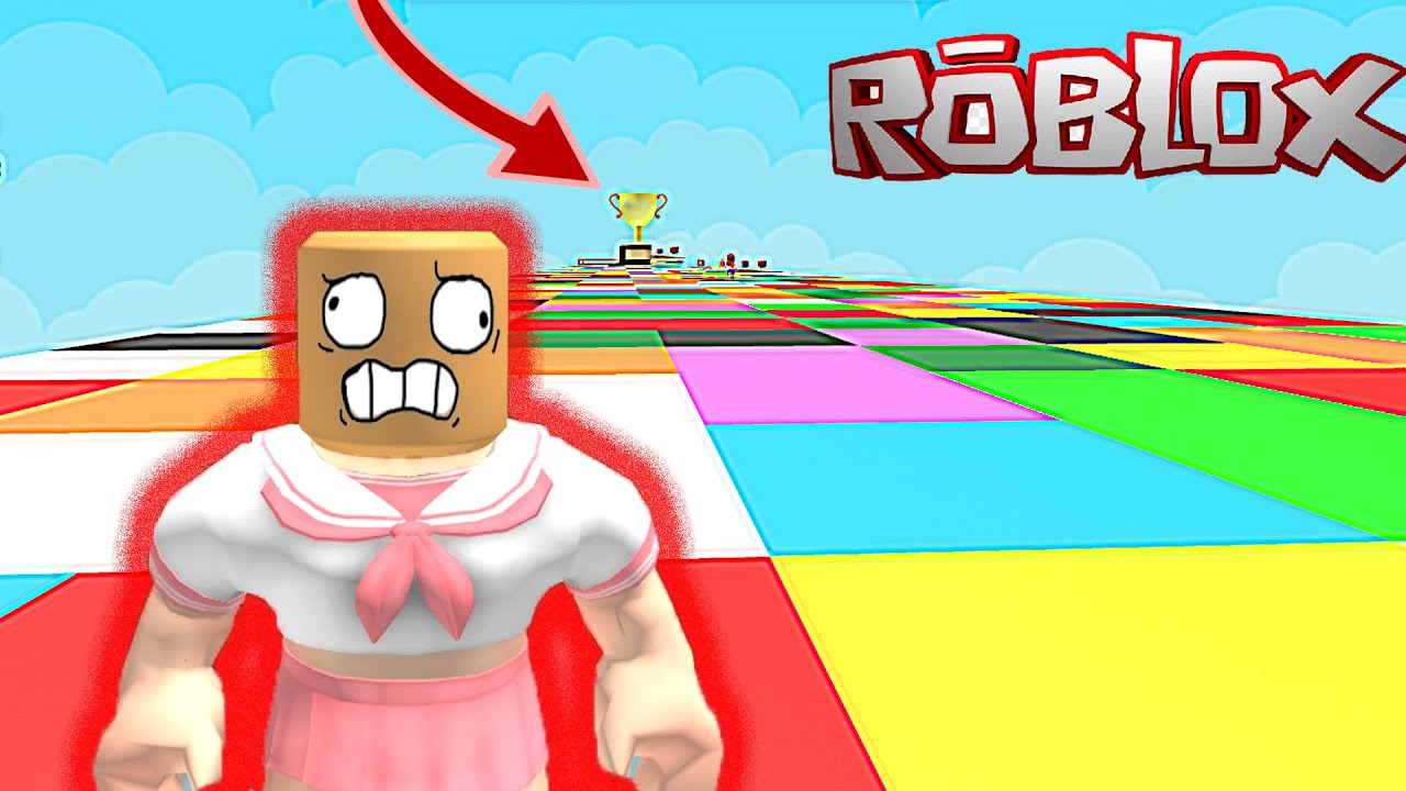 Aşırı eğlenceli roblox renk kapmaca 🤣 Bozok ile Color RACE - YouTube
