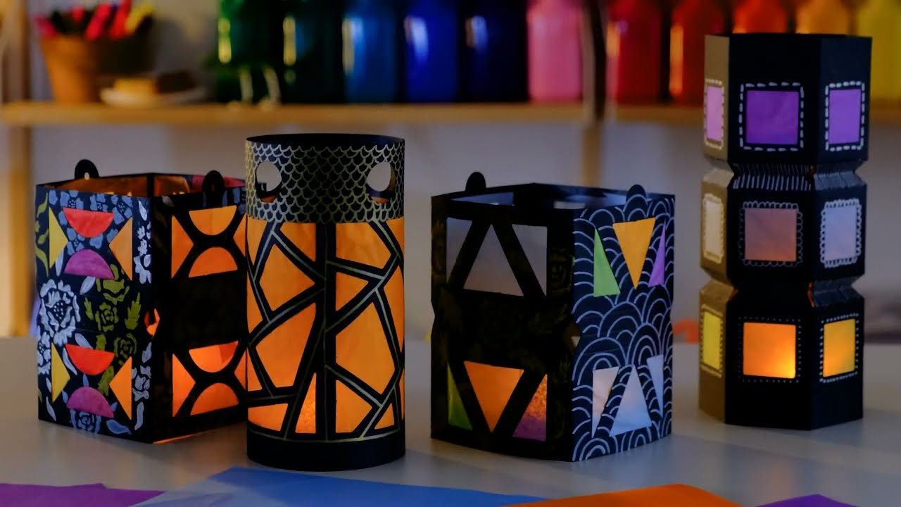 How to Make a Giant Paper Lantern | Zart - YouTube