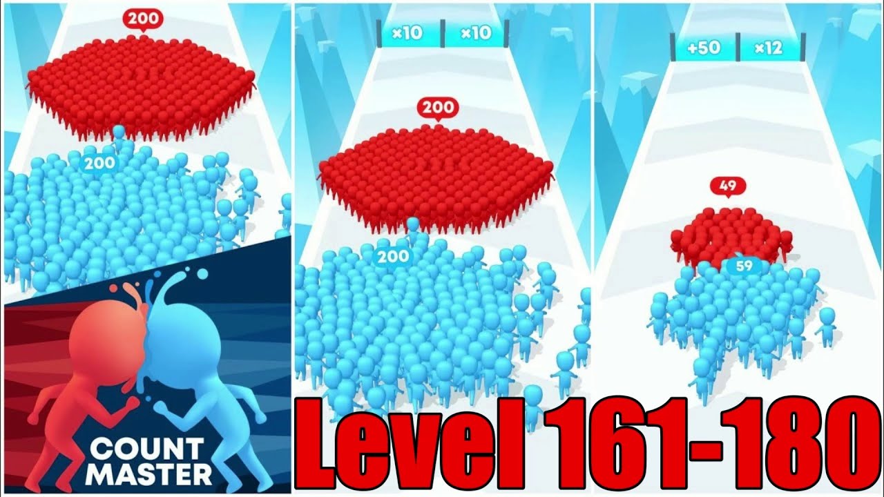 Count Masters: Stickman Games (Level 161-180) - YouTube