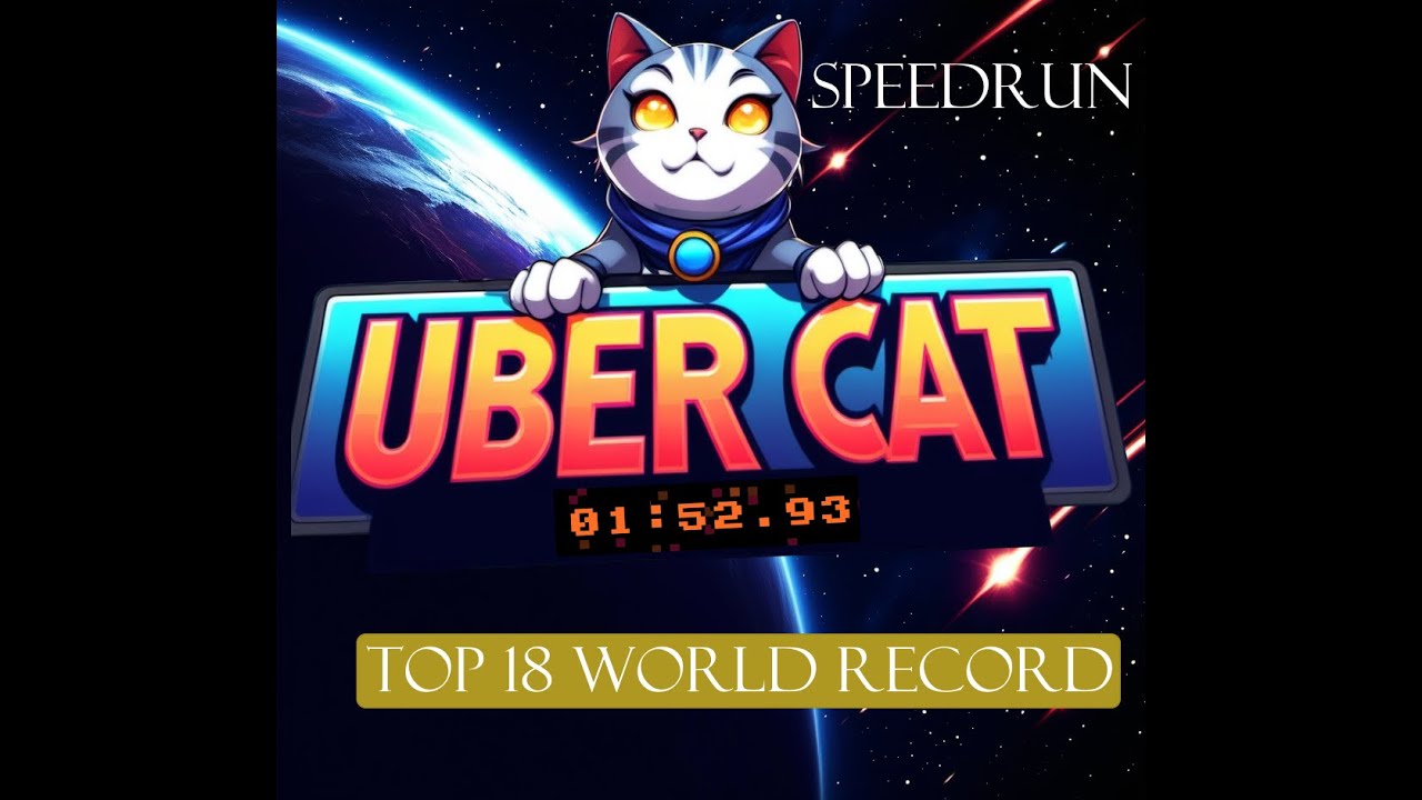 TOP 18 SPEEDRUN || Ubercat Overdrive 1:52:93 #ubercat - YouTube