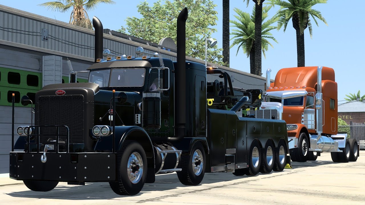 Peterbilt 388 Heavy Rescue Wrecker Truck | ATS Mods | American Truck ...