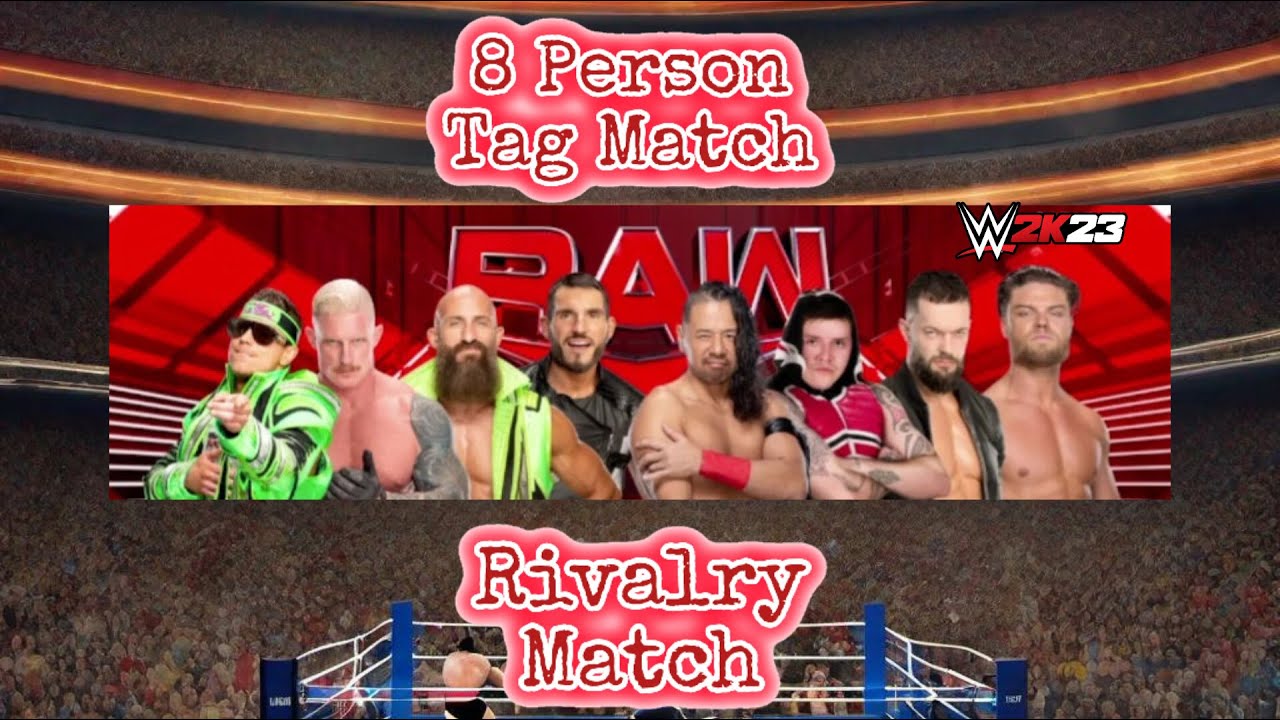 8 Man Tag Team Match (The Awesome DIY vs Nakamura and Judgement Day ...