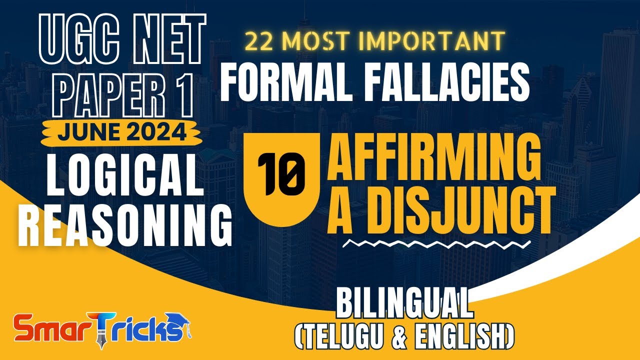 AFFIRMING A DISJUNCT | For JUNE 2024 | Bilingual (Telugu & English ...
