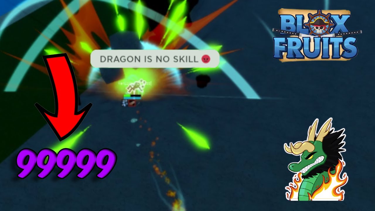 This Dragon Combo is OVERPOWERED.. (Blox Fruits) - YouTube