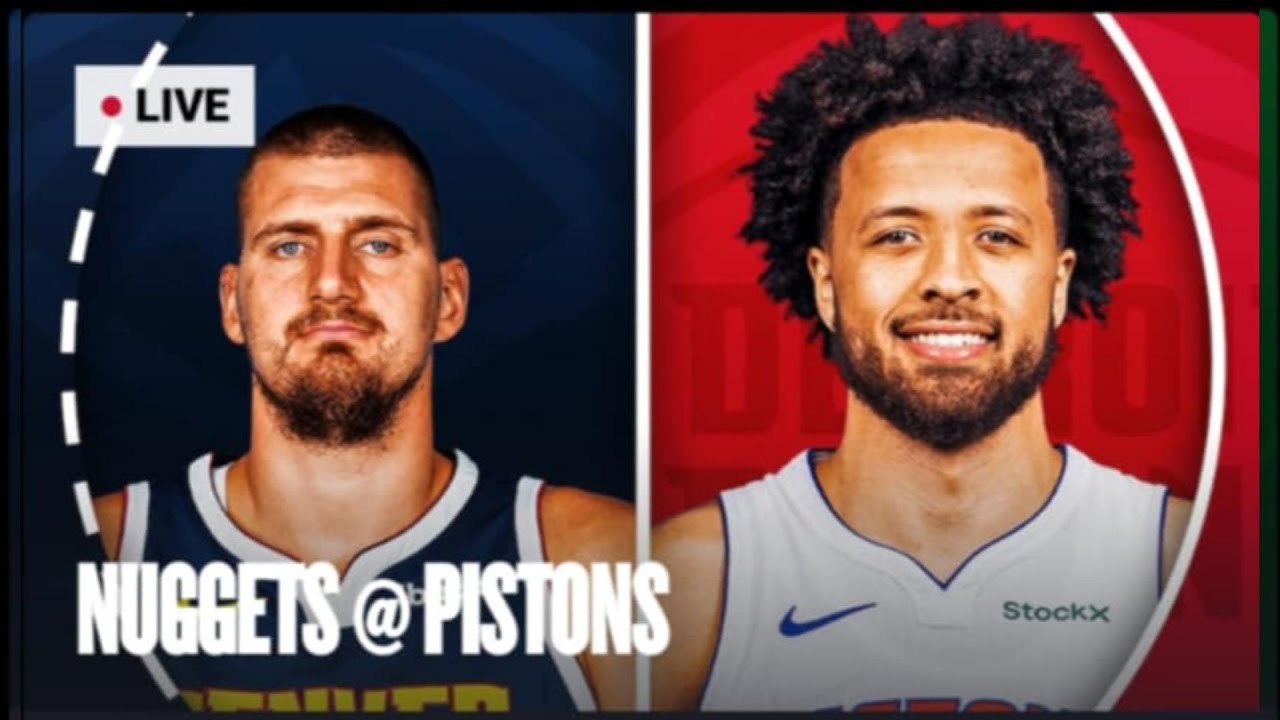 Denver Nuggets at Detroit Pistons NBA Play by Play Scoreboard / Interga ...