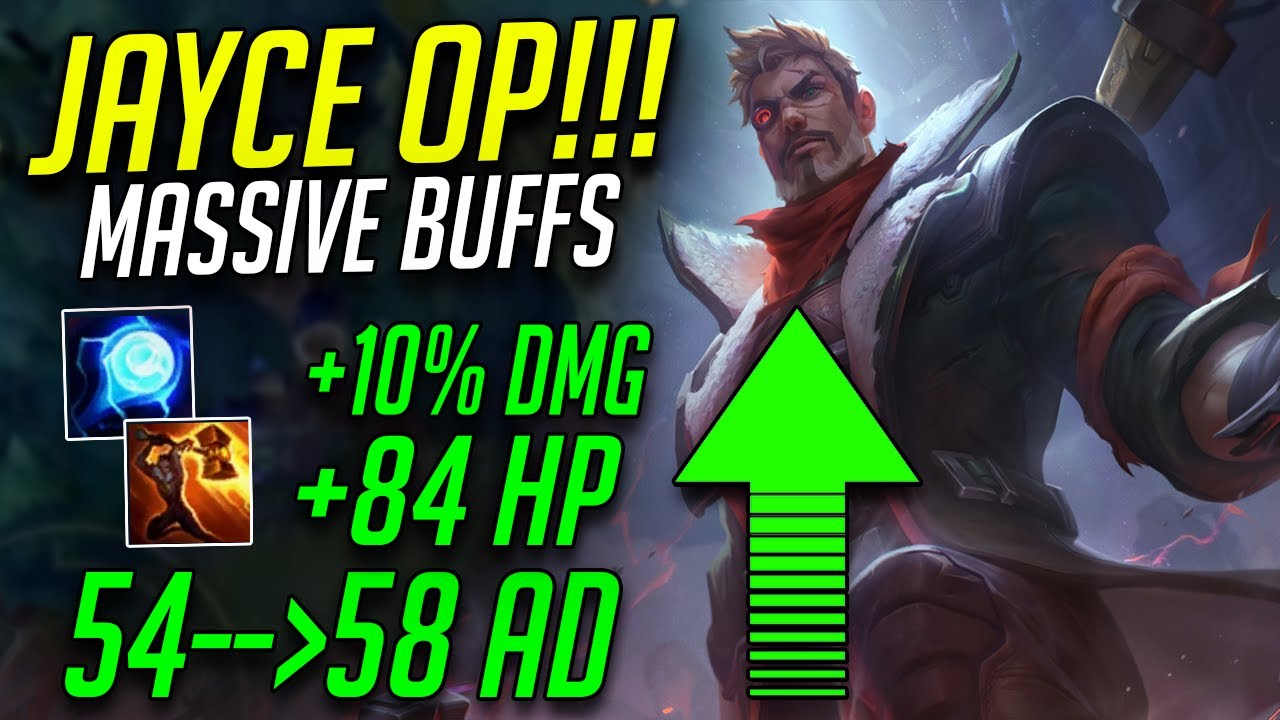 WILD RIFT JAYCE LANE BECOMING A MONSTER ON THE NEW PATCH (INSANE POKE ...