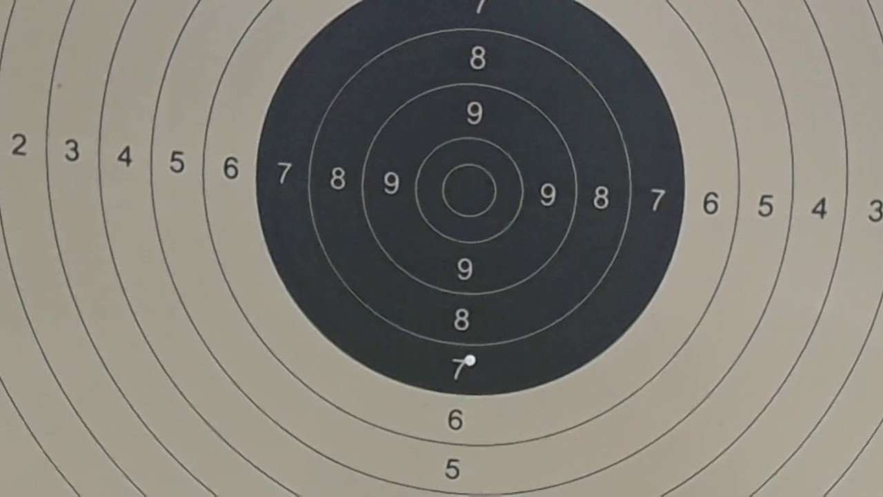 Scope zeroing in 3 shot - YouTube