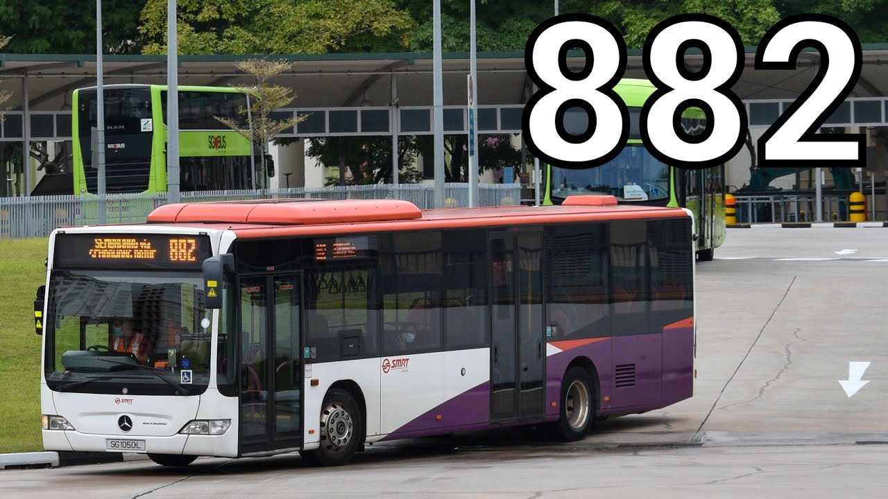 SMRT Bus Service 882 [Mercedes-Benz O530 Citaro (Batch 3) Joyride ...