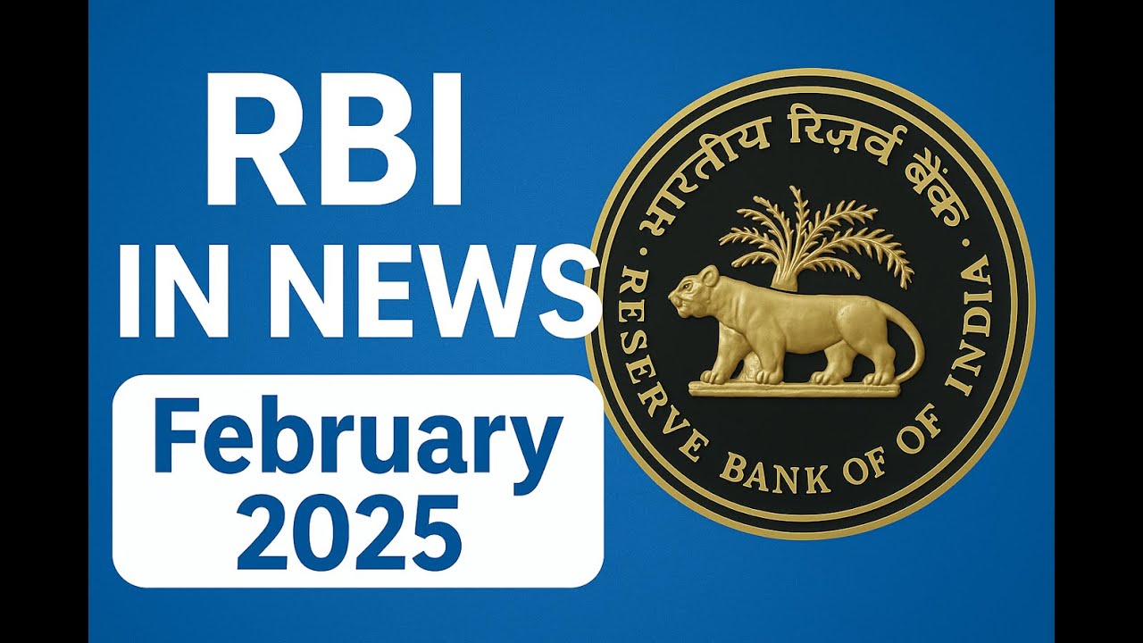 RBI in News - February 2025 - YouTube