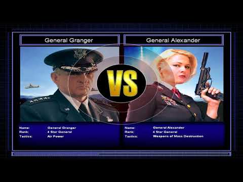 Destroy Weapons of Destruction - General Granger vs General Alexander - C&C Generals: Zero Hour