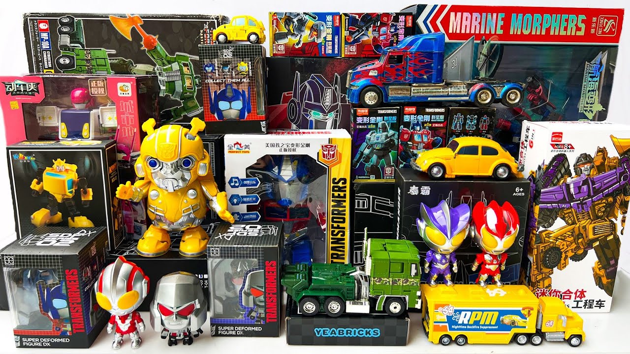 Mini TRANSFORMERS Collection & Devastator Combine Unboxing Review ...