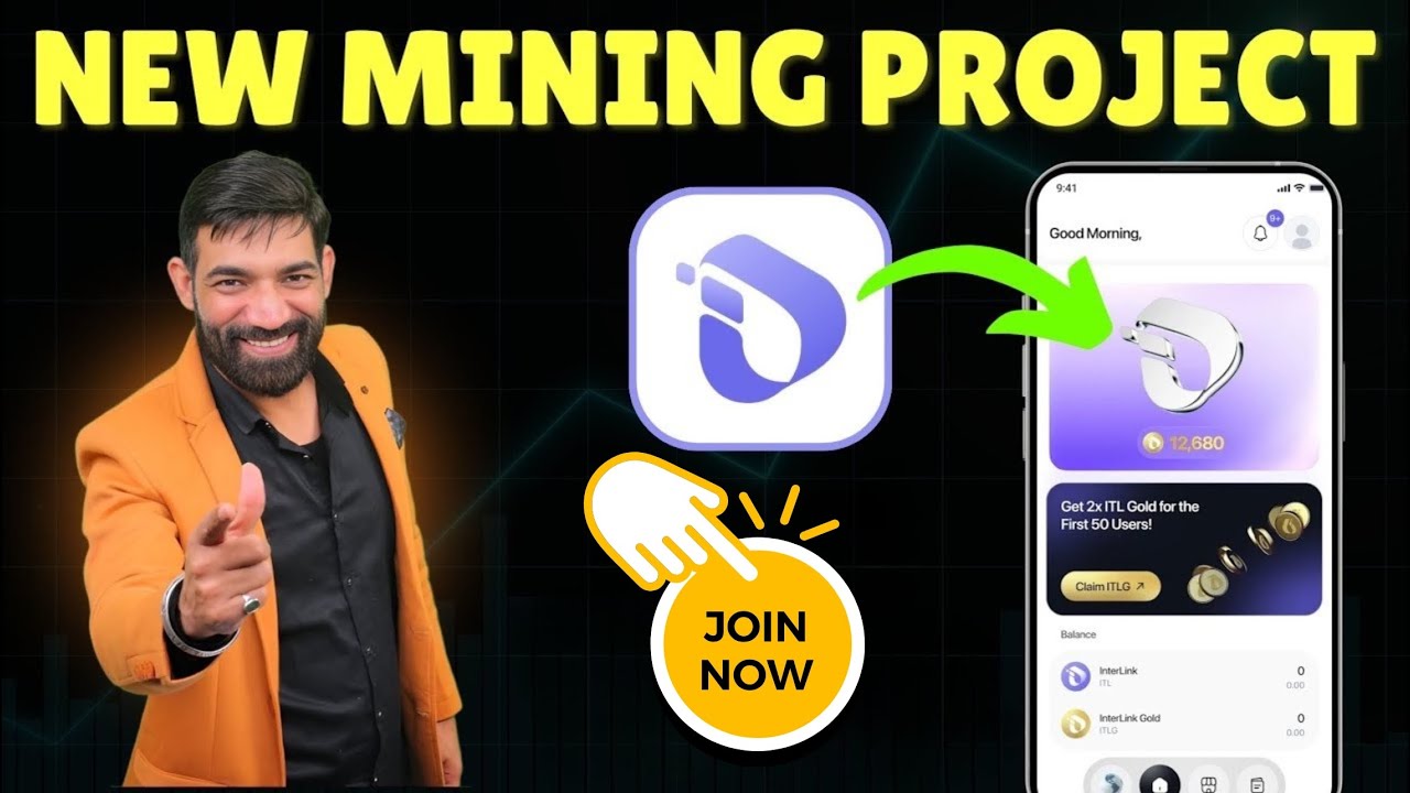 New Mining App | Trending Mining Platform | InterLink | Inter Link ...