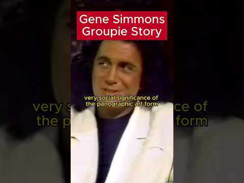 Gene Simmons KISS Groupie 1988 #kissstories #paulstanley #kissband