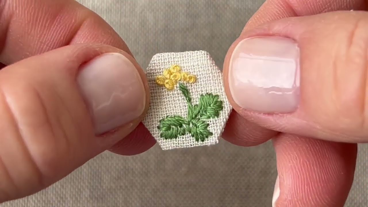 Embroidery Pattern | Primrose - YouTube