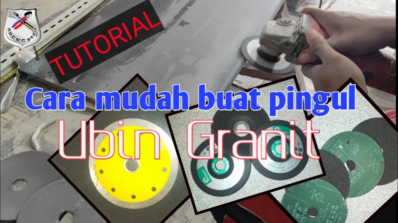 #TUTORIAL PINGUL GRANIT (part1), CARA MUDAH MEMBUAT PINGUL PADA UBIN ...