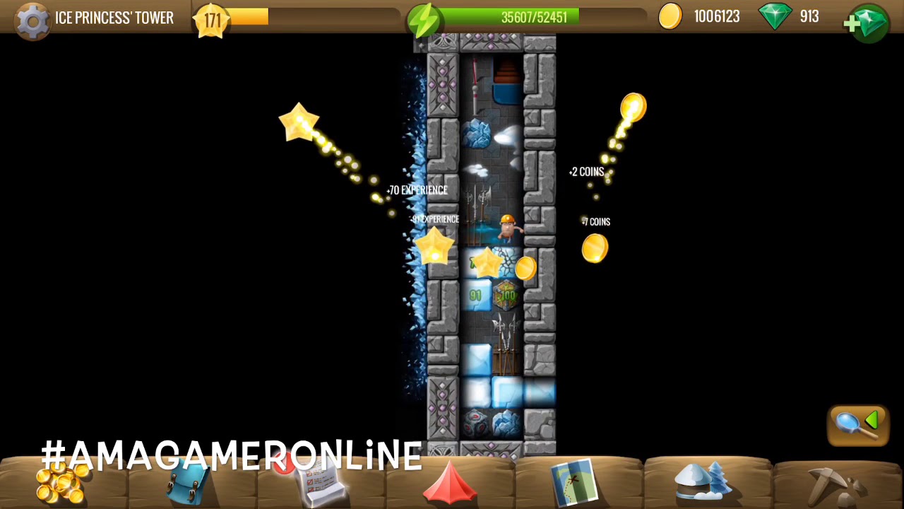 Diggy’s Adventure - Ice Princess “Ice Princess’ Tower” 4 - YouTube