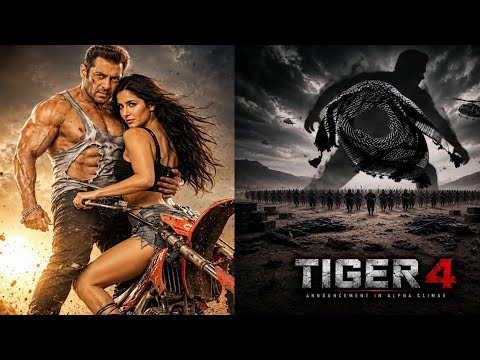 MEGASTAR SALMAN KHAN'S TIGER 4 UPDATE | PATHAAN 2 SHAH RUKH KHAN | ALPHA MOVIE | 