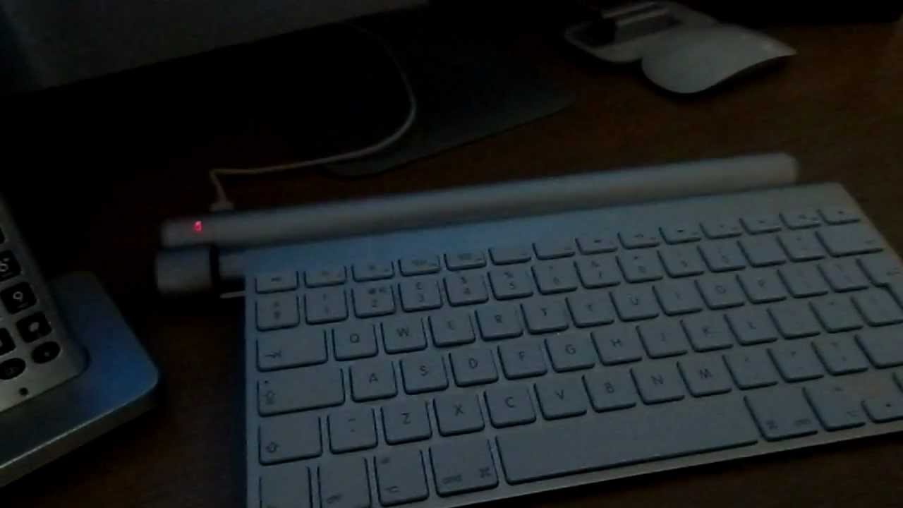 Mobee apple keyboard charger Review - YouTube