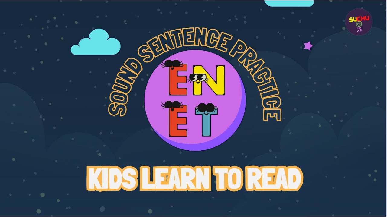 Kids Learn to Read | Sound Sentence Practice with "EN" & "ET" - YouTube