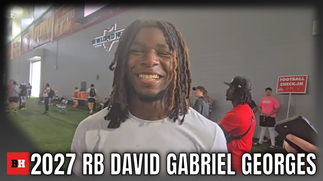 Ohio State's Top 2027 RB Target David Gabriel Georges Like Buckeyes For ...