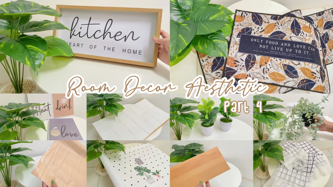 [PART 4] SHOPEE HAUL Room Decor Aesthetic 💫 kitchen edition - YouTube