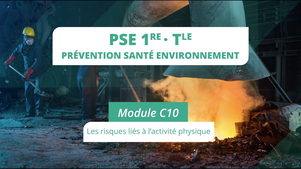PSE module C10 : Les risques liés à l’activité physique - YouTube