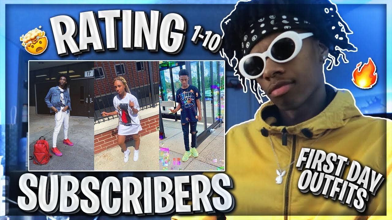RATING MY SUBSCRIBERS FIRST DAY OF SCHOOL OUTFITS 🤯🔥 | Drip or Drown ...