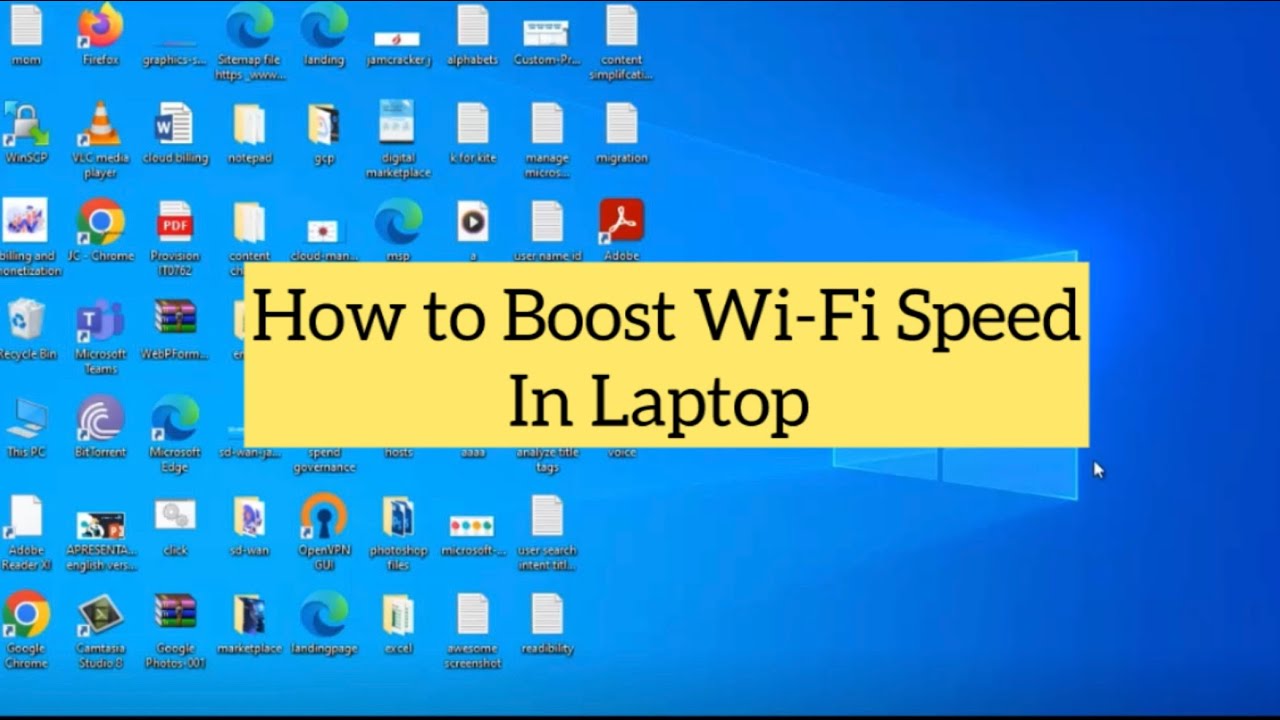 Boost Your WiFi Speed on Windows PC in Seconds! #wifispeed - YouTube