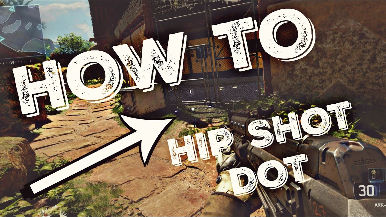 How To: Make A Hip Shot Dot For ALL FPS Games! - YouTube