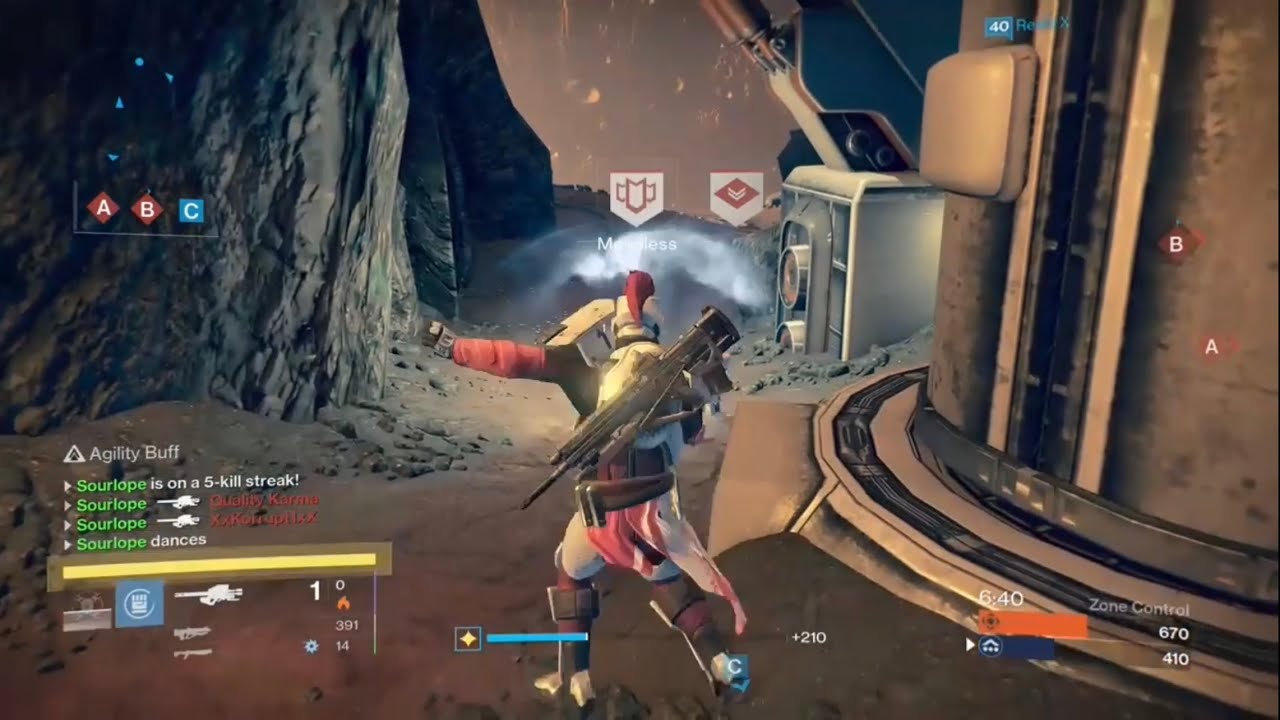 Destiny (Zone Control | Black Shield) The Vertigo Merciless Triple Down ...