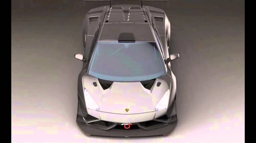 Suped-up Lamborghini Gallardo GT3 "Extenso" unveiled - YouTube