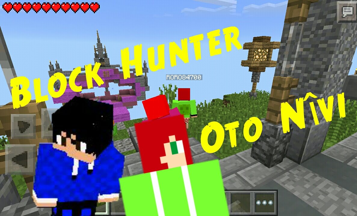 Block Hunter MCPE | Lugar Secret :3 | ft Destroyer - YouTube